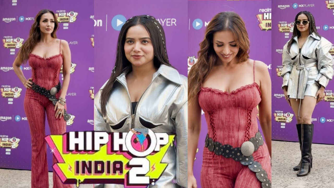 Fitness Diva Malaika Arora & Comedy Queen Manisha Rani New Video Shoot At Hip Hop India s2 ...