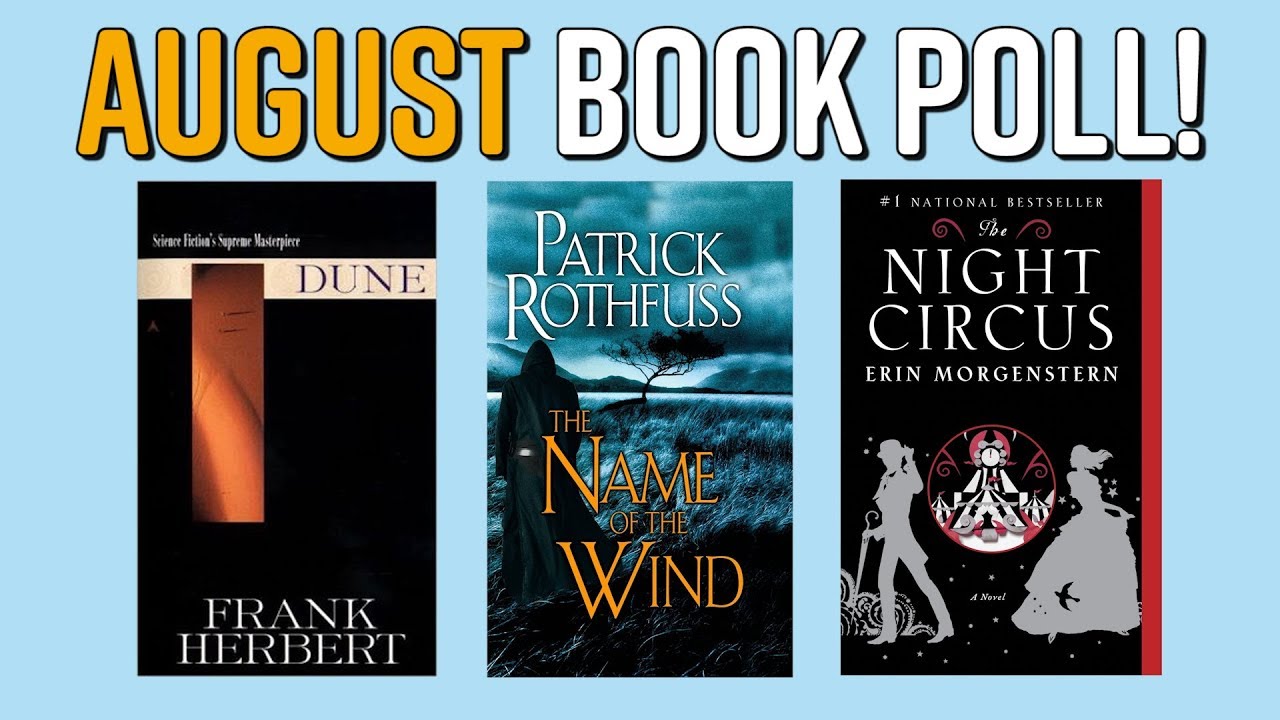 August Book Poll! - YouTube