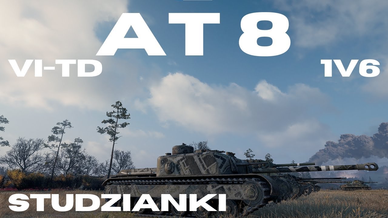 World of Tanks Replays - AT 8 - EPIC GAME - 1V6 - 3.6k damage in tier 6 ...