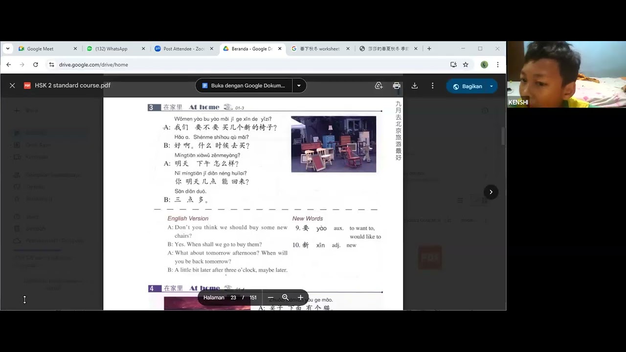250317 Laoshi Ling Helps Students To Learn Mandarin, So They can Work in Singapore After ...