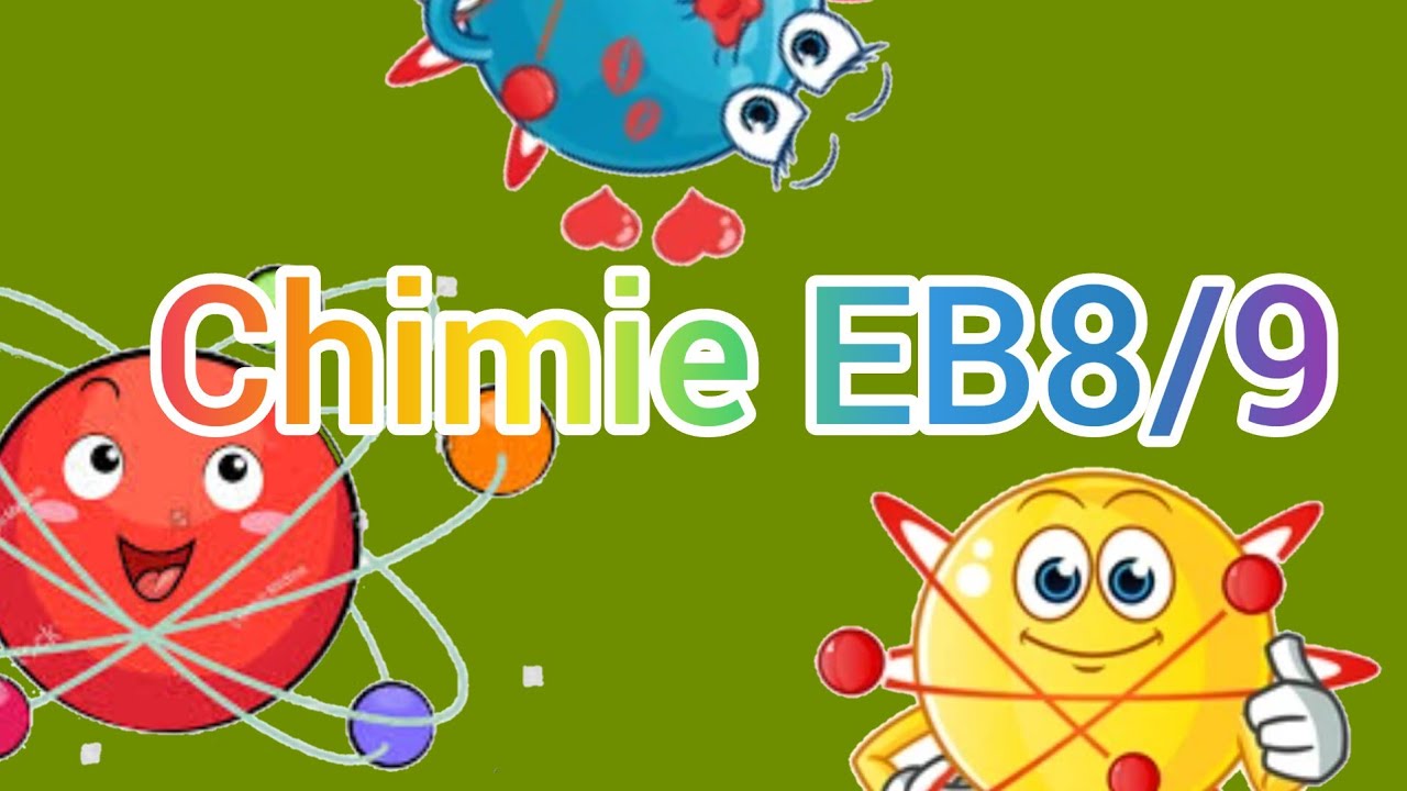 Chimie EB8/9 . Représentation symbolique ďun atome - YouTube