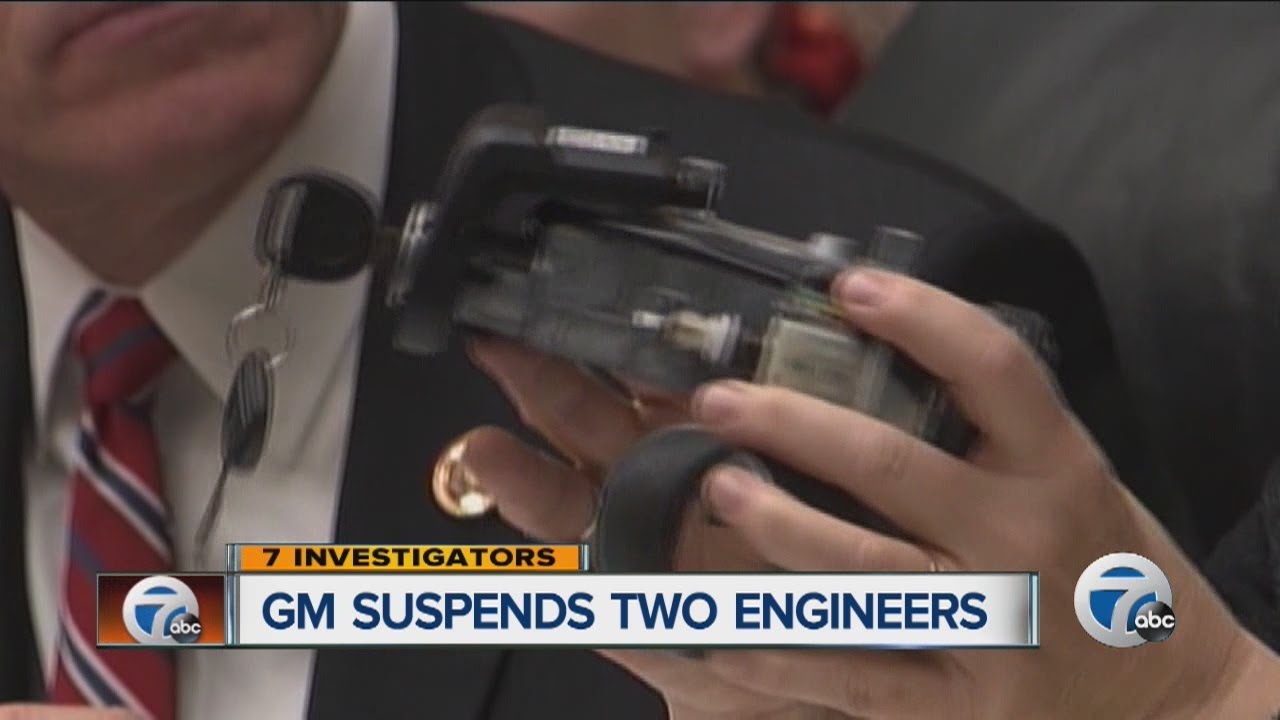 GM suspends 2 engineers in ignition switch recall - YouTube