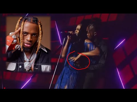 NYEGE ZAMTESA ZUCHU JUKWAANI NIGERIA APAGAWA VIBAYA BAADA YA KUSHIKWA SEHEMU NYETI NA DANCER WAKE!!!