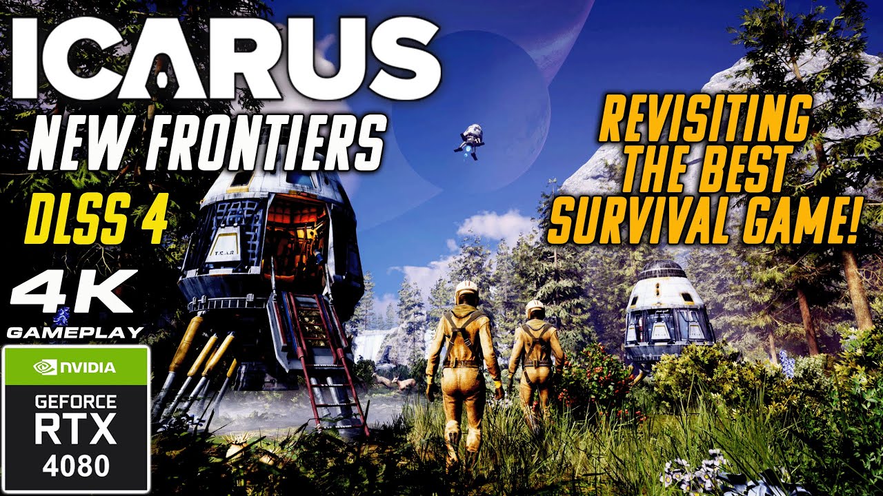 Icarus New Frontiers DLC | RTX 4080 4k DLSS 4 Gameplay & Review - YouTube