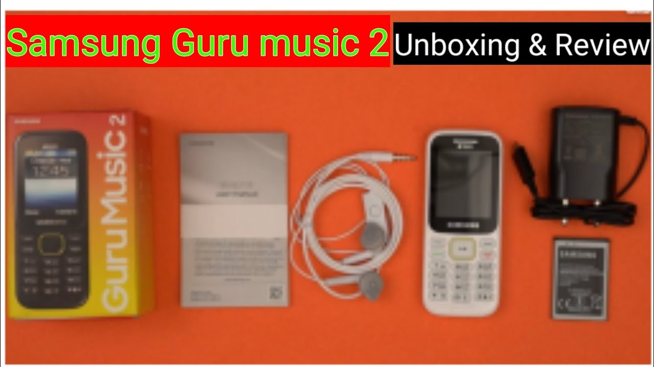 Samsung Guru music 2 unboxing & Review | samsung music 2 best keypad ...
