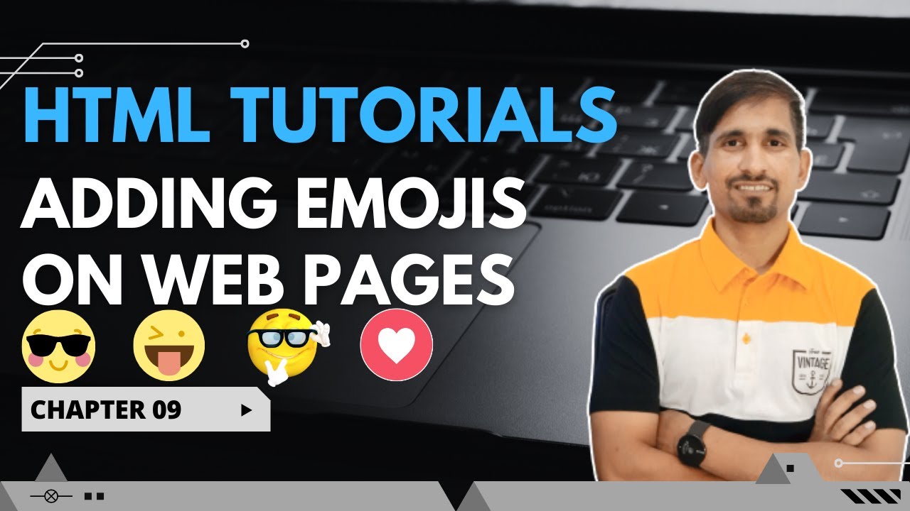 HTML Tutorial: ADDING EMOJIS | Web Development Tutorial for Beginners ...