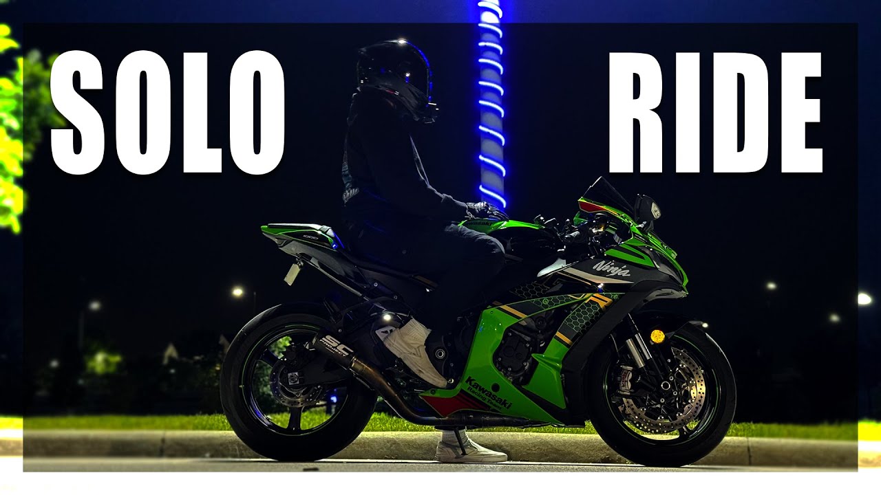 Peaceful night ride all alone. [Uncut Rides Ep. 7] - YouTube