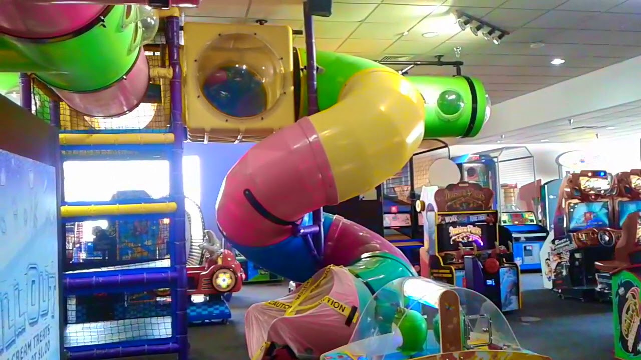 Chuck E. Cheese Springfield, OH | Skytubes Tour | Outside View - YouTube