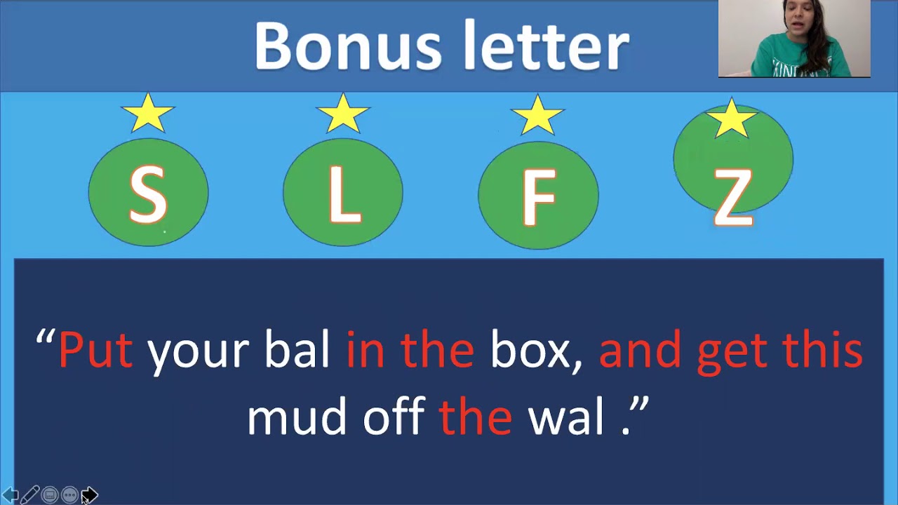 5 5 Phonics Bonus Letters - YouTube
