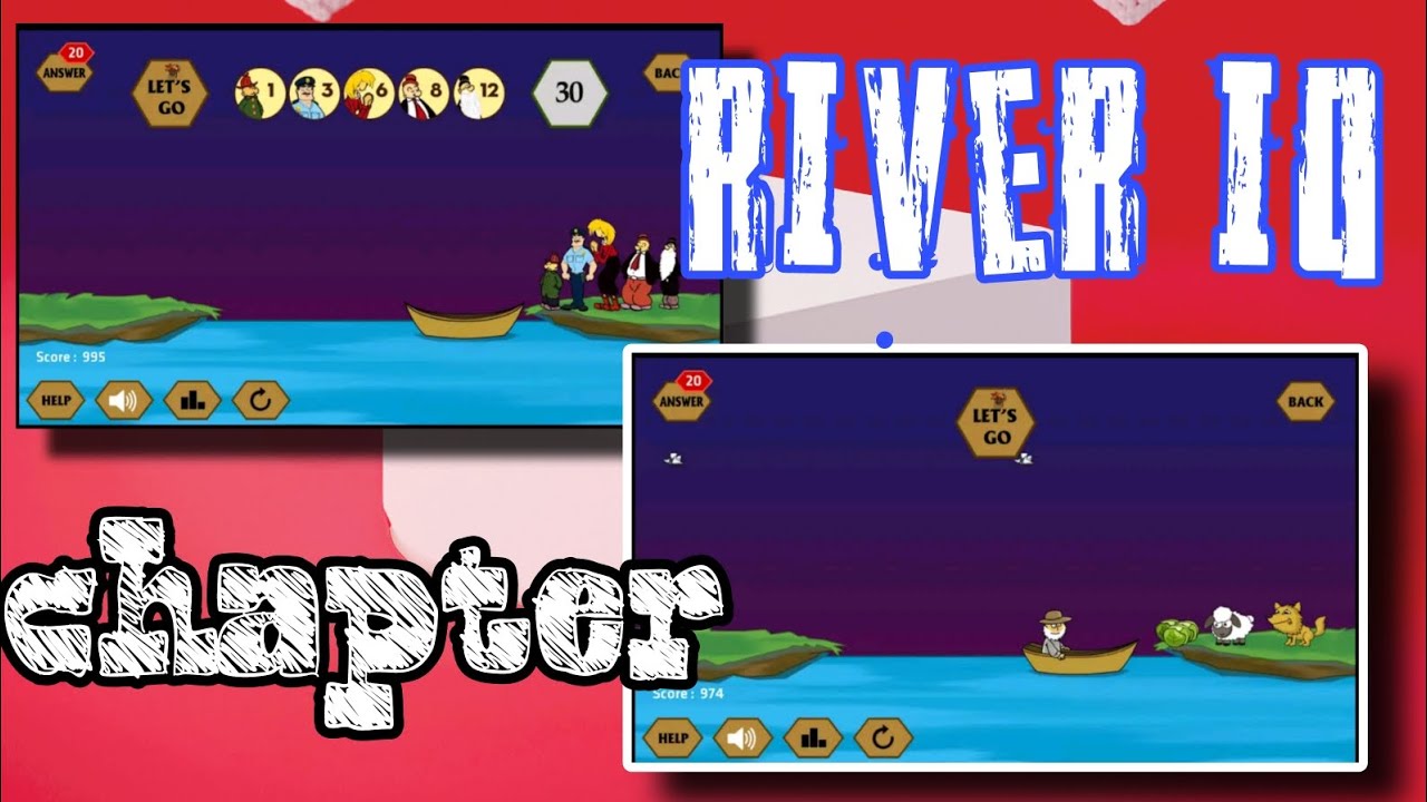 river iq chapter .1,2,3,4,5,river cross games ,gaming,games, - YouTube