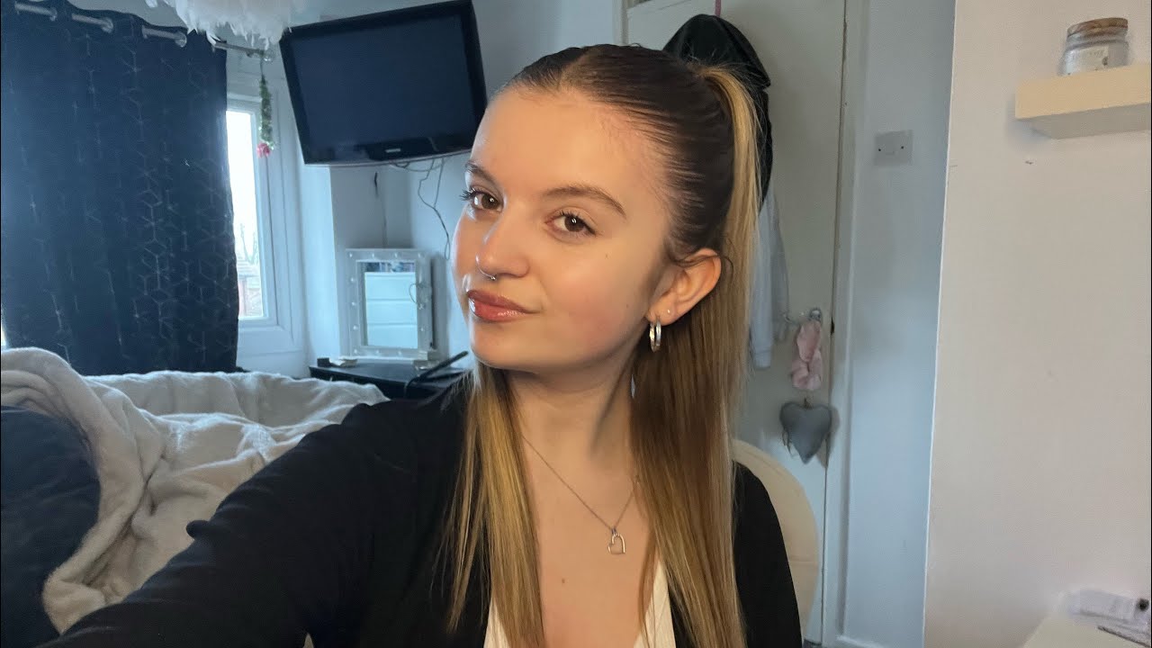6th Form Morning Routine & half up slick back tutorial - YouTube