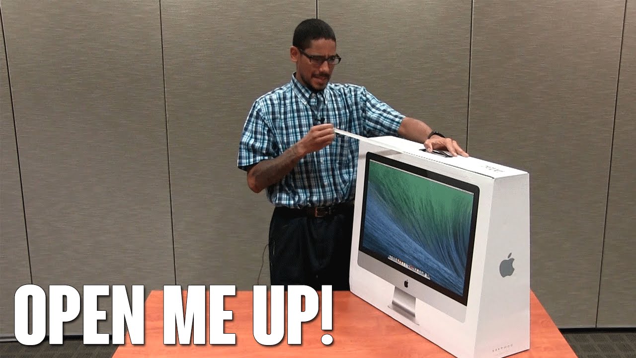 Apple 27" iMac Desktop Computer 4th Gen Intel Haswell Unboxing! - YouTube