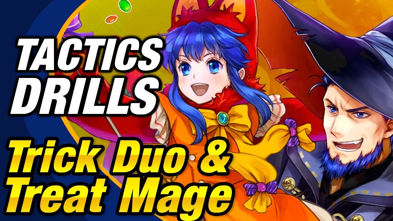 Fire Emblem Heroes - Tactics Drills: Skill Studies 66: Trick Duo and ...