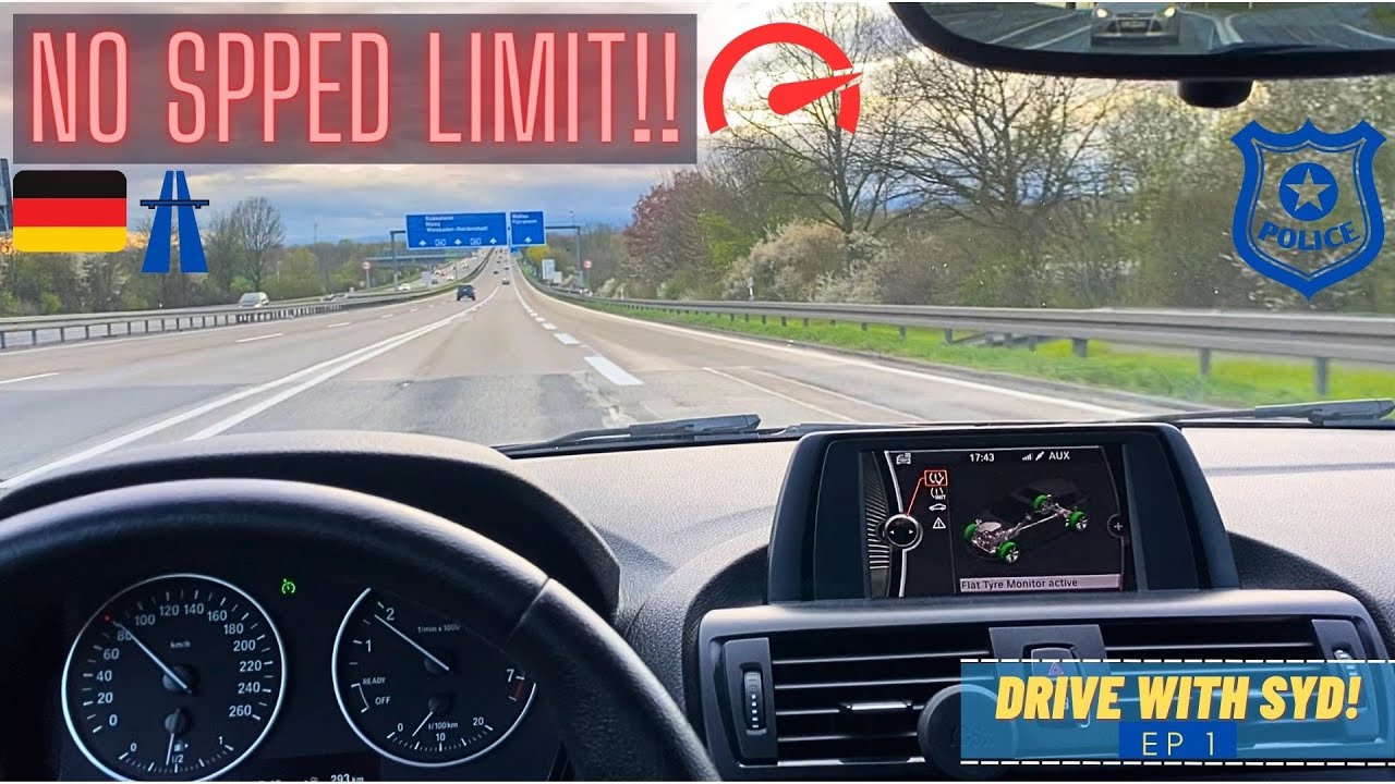 #13- German Highway 🇩🇪( NO SPEED LIMIT )!! 😱- Drive with syd #1 - YouTube