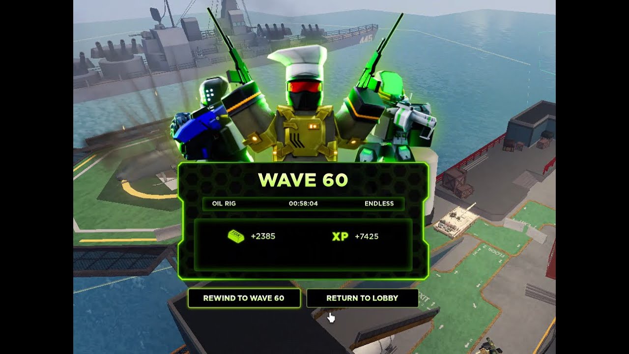 My First Played Of Endless Mode (Wave 60) | Roblox Tower Defense X ...