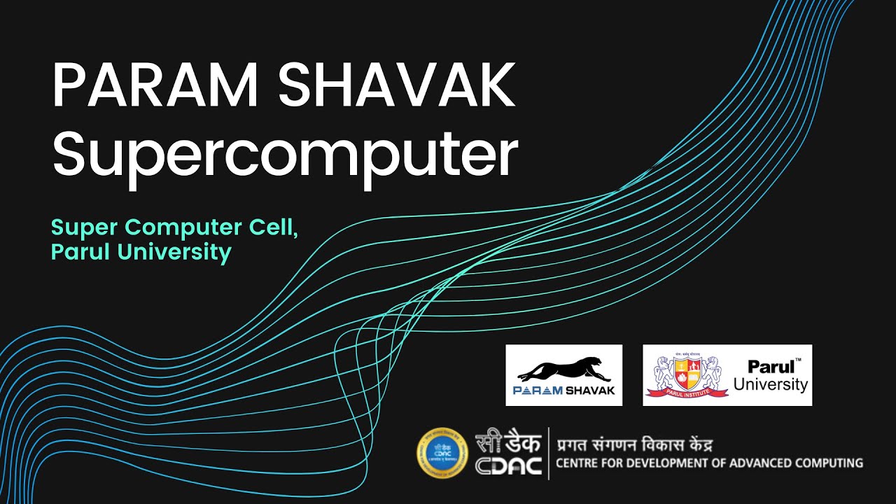 Param Shavak Supercomputer Facility @ Parul University - YouTube
