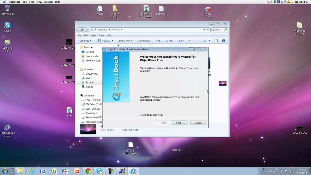How to Make Windows look like Mac OSX Lion! (HD) - YouTube