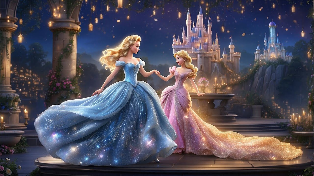 "Cinderella And Rapunzel's Journey." | Bedtime stories for kids ...
