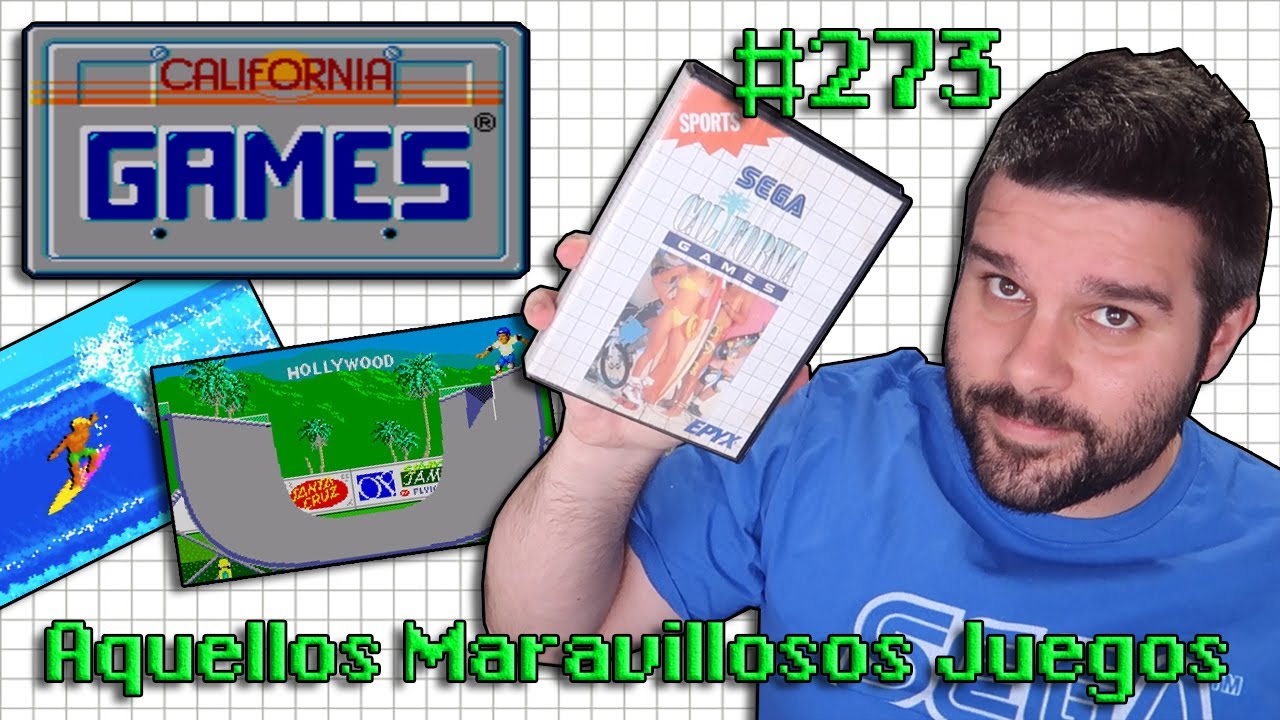 CALIFORNIA GAMES | SEGA MASTER SYSTEM | AMJ #273 | Análisis - Review ...