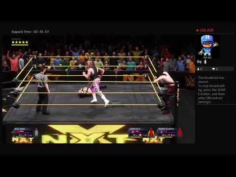 1 on 3 handicap match WWE2K20 - YouTube