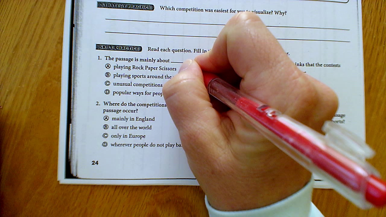 Crazy Contests Answers Daily Reading Comprehension Review - YouTube