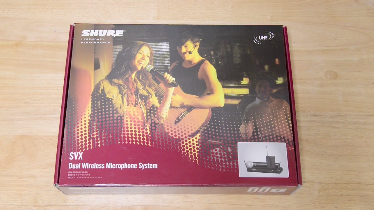 SHURE PG58 SVX_unboxing - YouTube