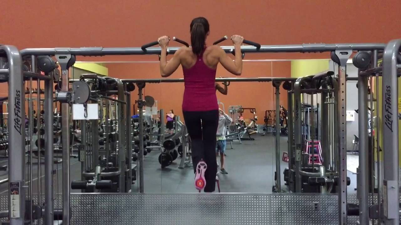 Band Assisted Pull Up - YouTube