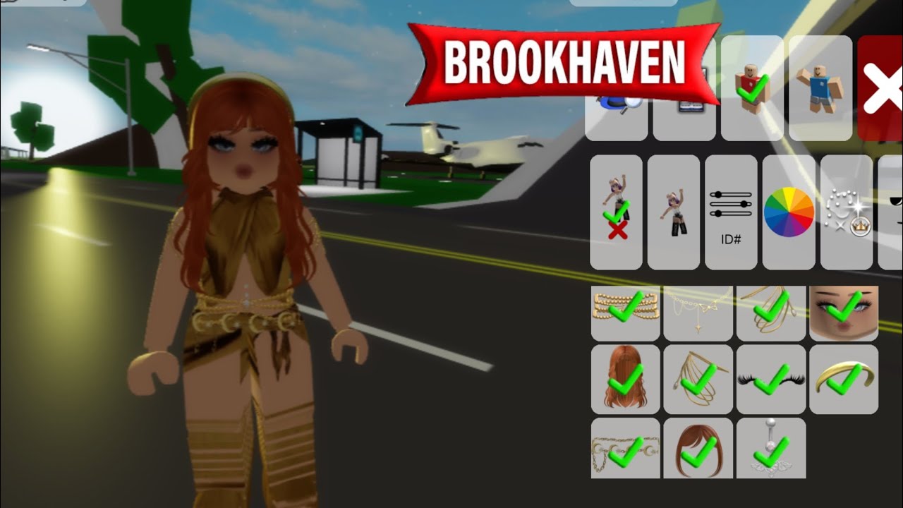 Códigos de ROPA!! //OUTFIT dorado 💛 para BROOKHAVEN 🏡 - #brookhaven #roblox - YouTube