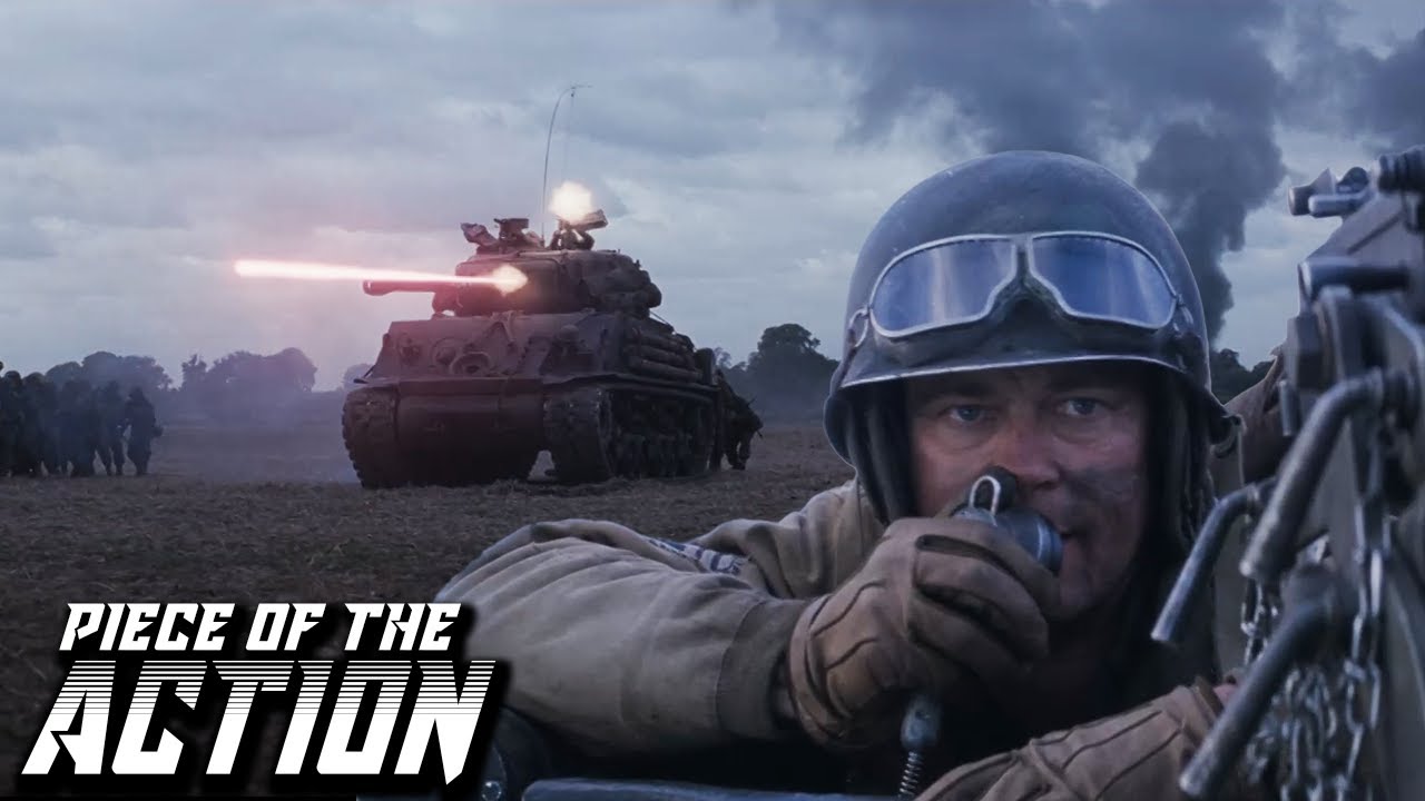 Fury | US Tanks Fire Back Furiously - YouTube