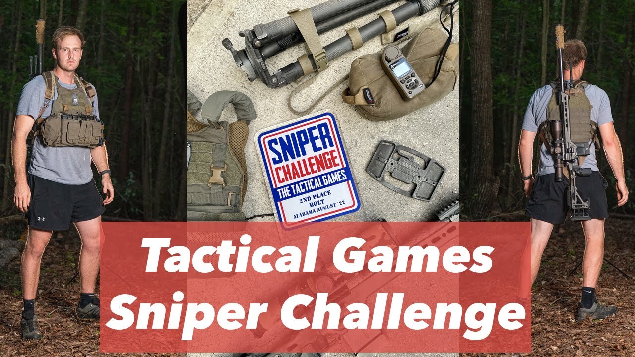 Gear Breakdown: The Tactical Games Sniper Challenge - YouTube
