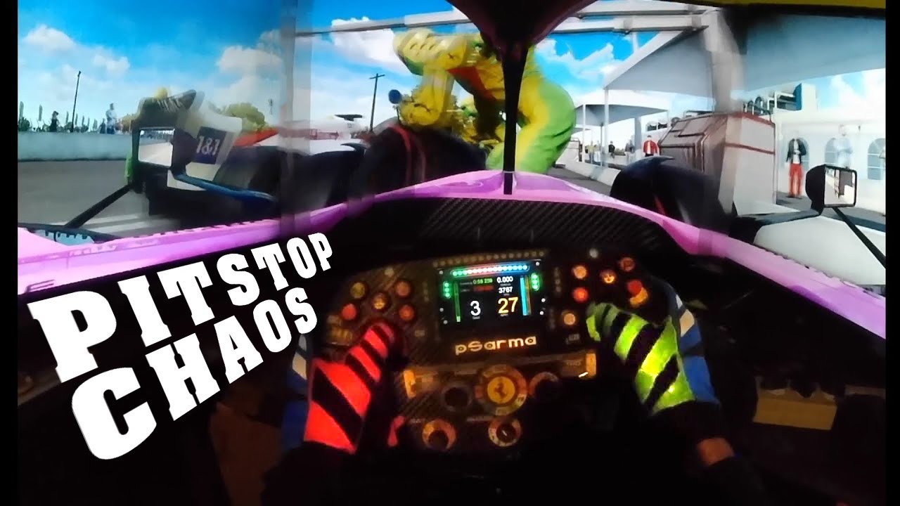 Worst Pitstop Chaos in Salvadore Street Circuit | Automobilista 2 Gameplay | Sim Racing - YouTube