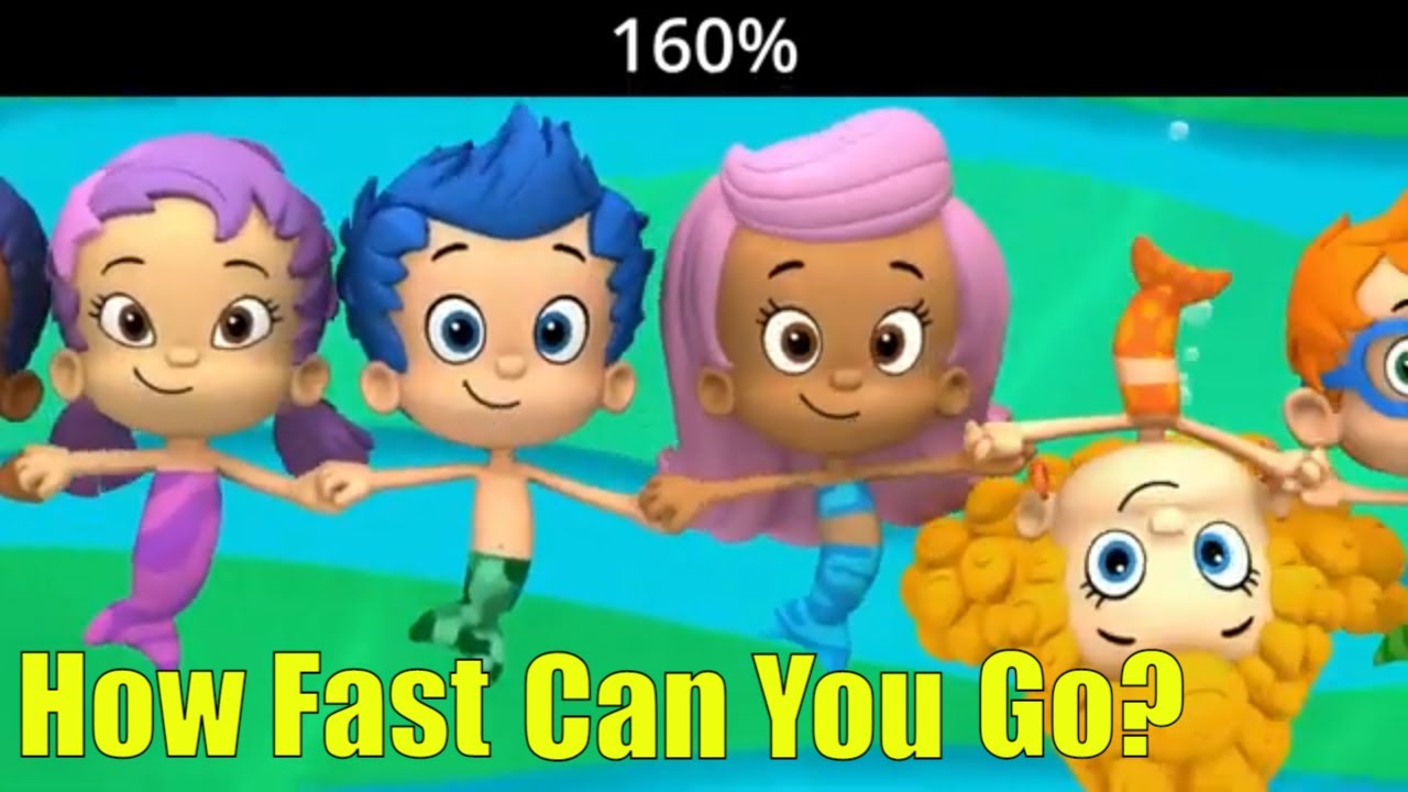 Bubble Guppies, But Every Time They Say 'Bubble' it Gets Faster ...