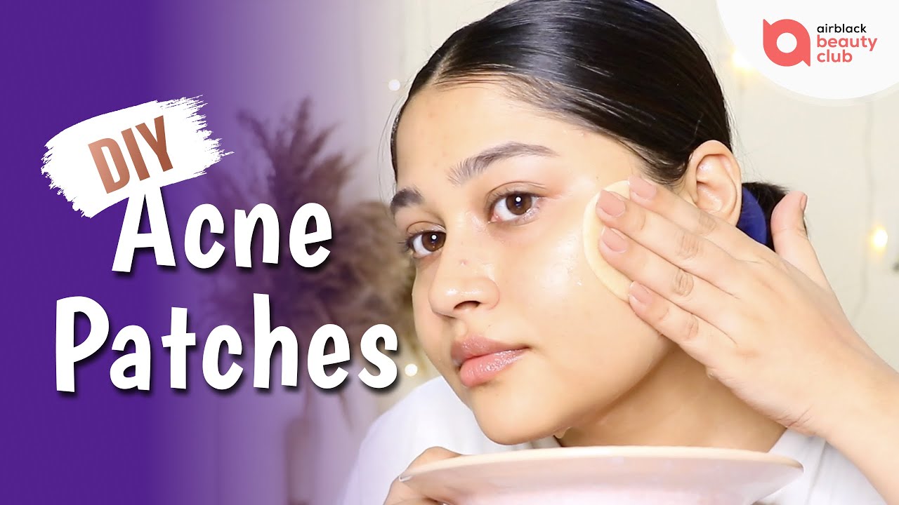 DIY Acne Patch Tutorial - YouTube