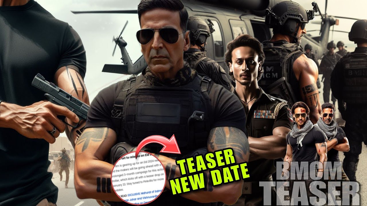 BMCM TEASER आएगा UMMID से पहले 🔥🔥🔥|| Akshay Kumar,Tiger Shroff|| BMCM ...