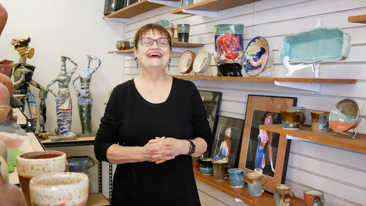 Anne Scott Plummer, Ceramic Artist - YouTube