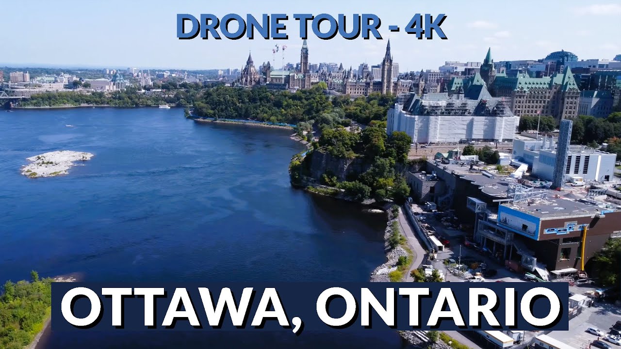 Drone Tour 4K: Ottawa, Ontario - YouTube