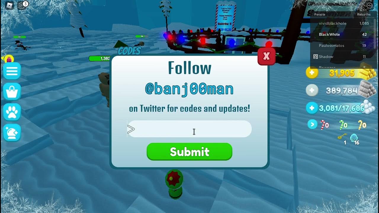 Snowman simulator codes - YouTube