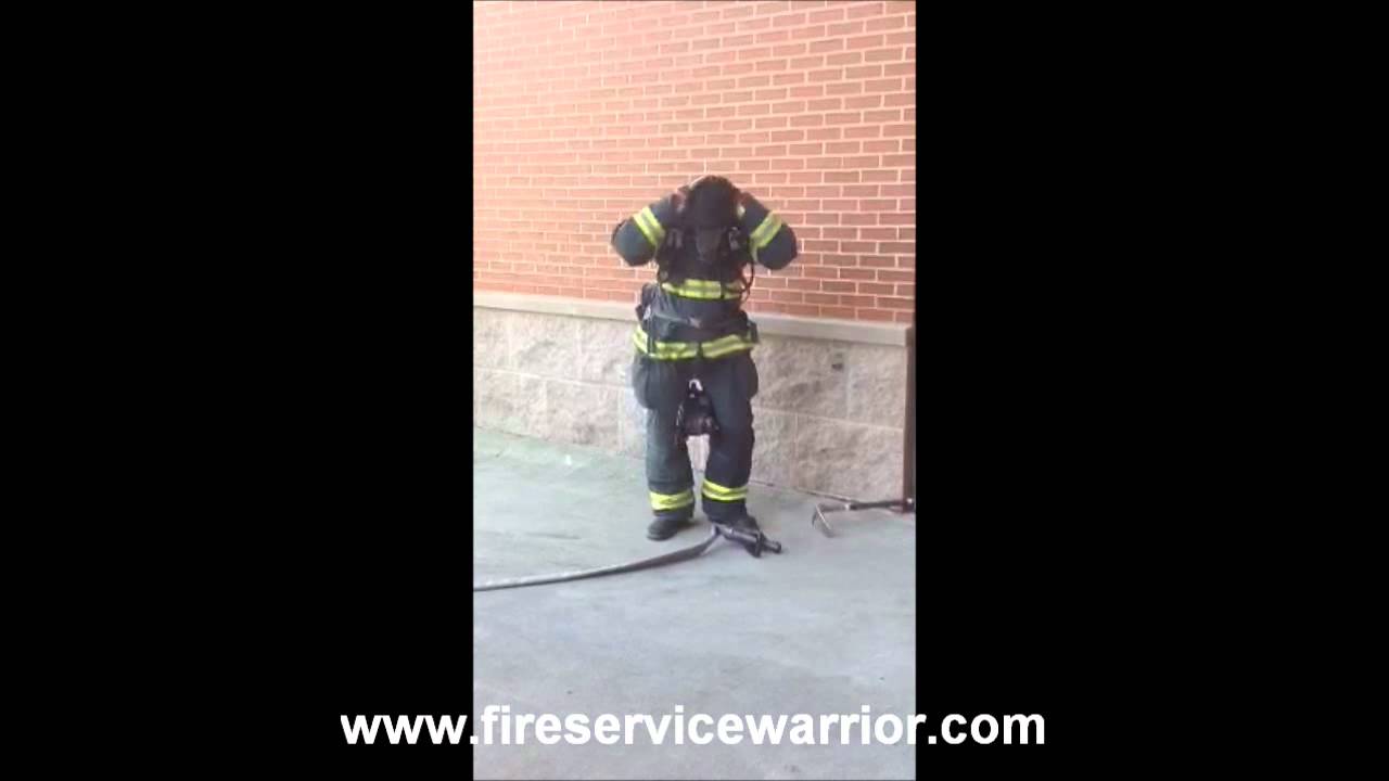 SCBA Waist Strap Method - YouTube