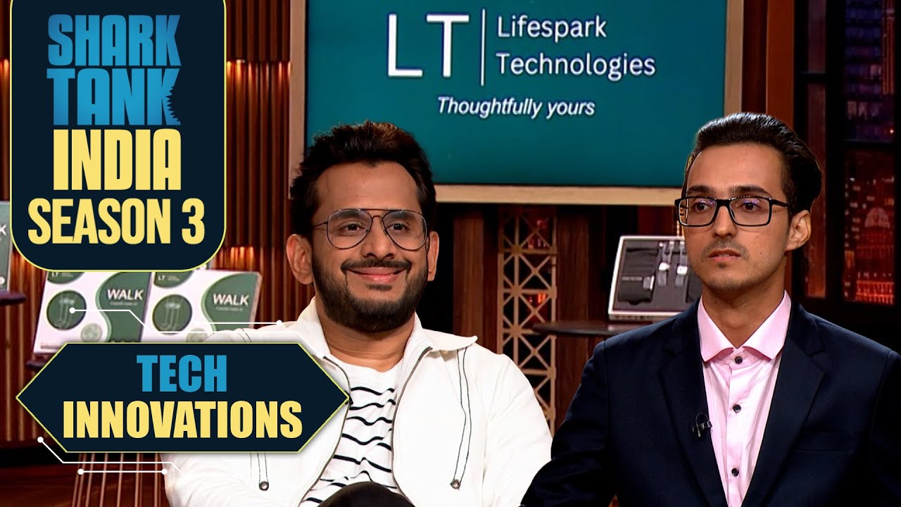 Sharks को High-Tech Device ‘WALK’ लगी दमदार | Shark Tank India S3 ...