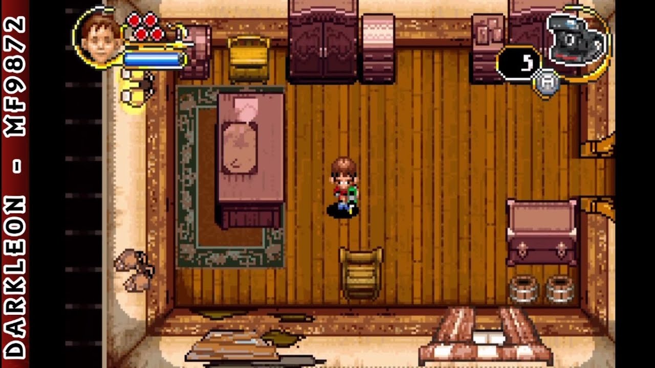 Game Boy Advance - Monster House © 2006 THQ - Gameplay - YouTube