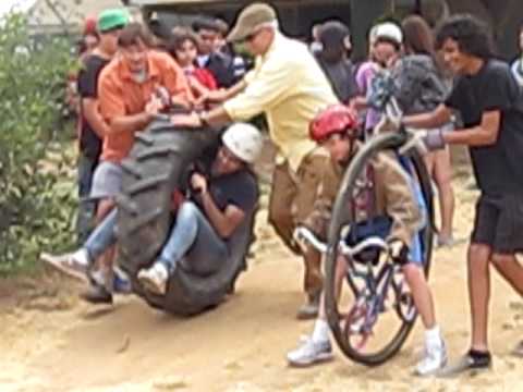 Monowheel Bike Race - YouTube