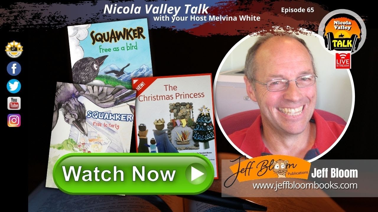 Local published children's book author, Jeff Bloom, is our guest on ...