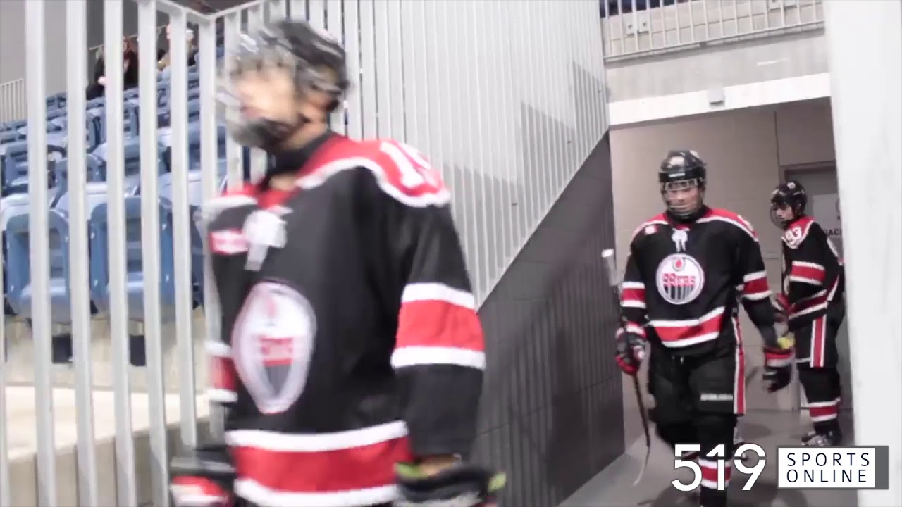 Minor Midget - Kitchener Jr. Rangers vs Brantford 99ers - YouTube