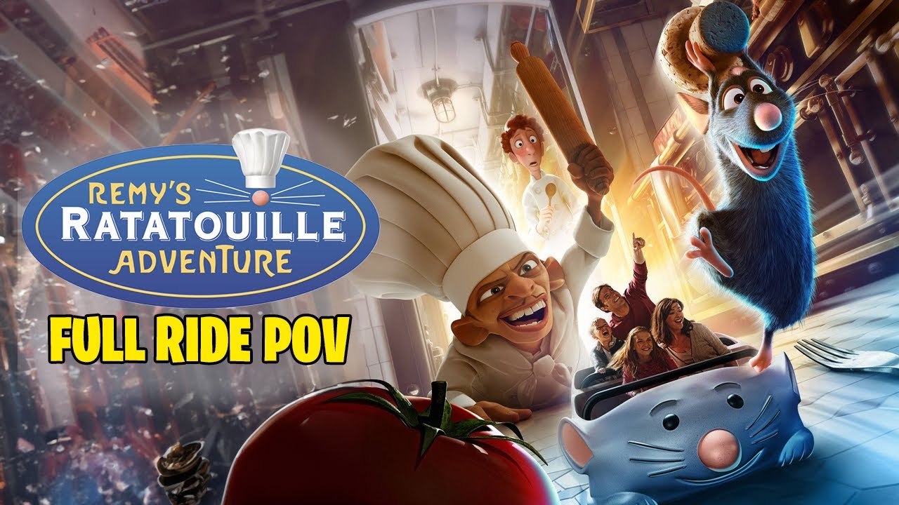 REMY'S RATATOUILLE ADVENTURE - Full Ride POV + Queue Tour - EPCOT - YouTube