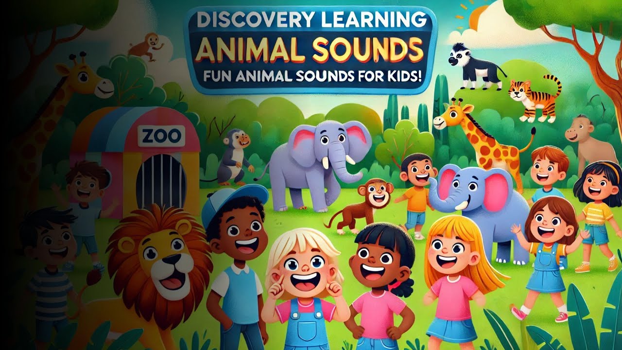 Discovery Learning: Animal Sounds for Kids – Fun and Interactive ...