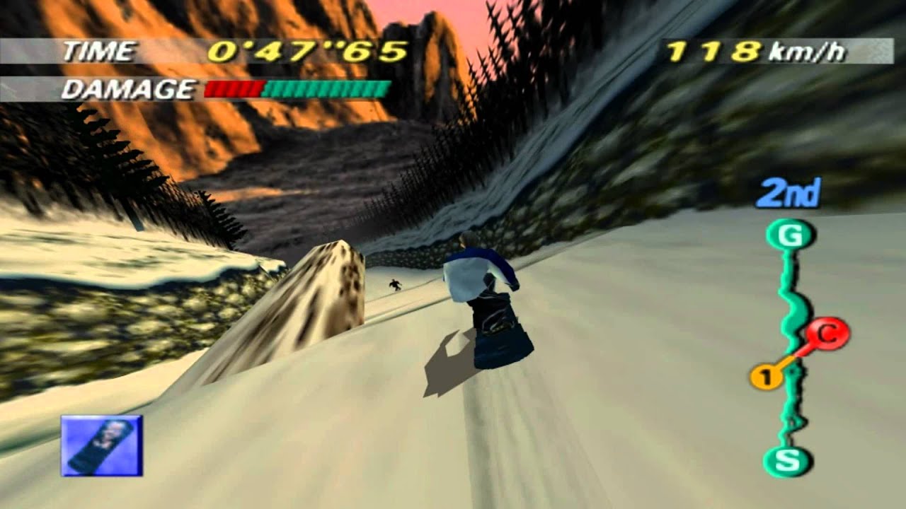 [N64] 1080º Snowboarding Walktrough part 1 - YouTube
