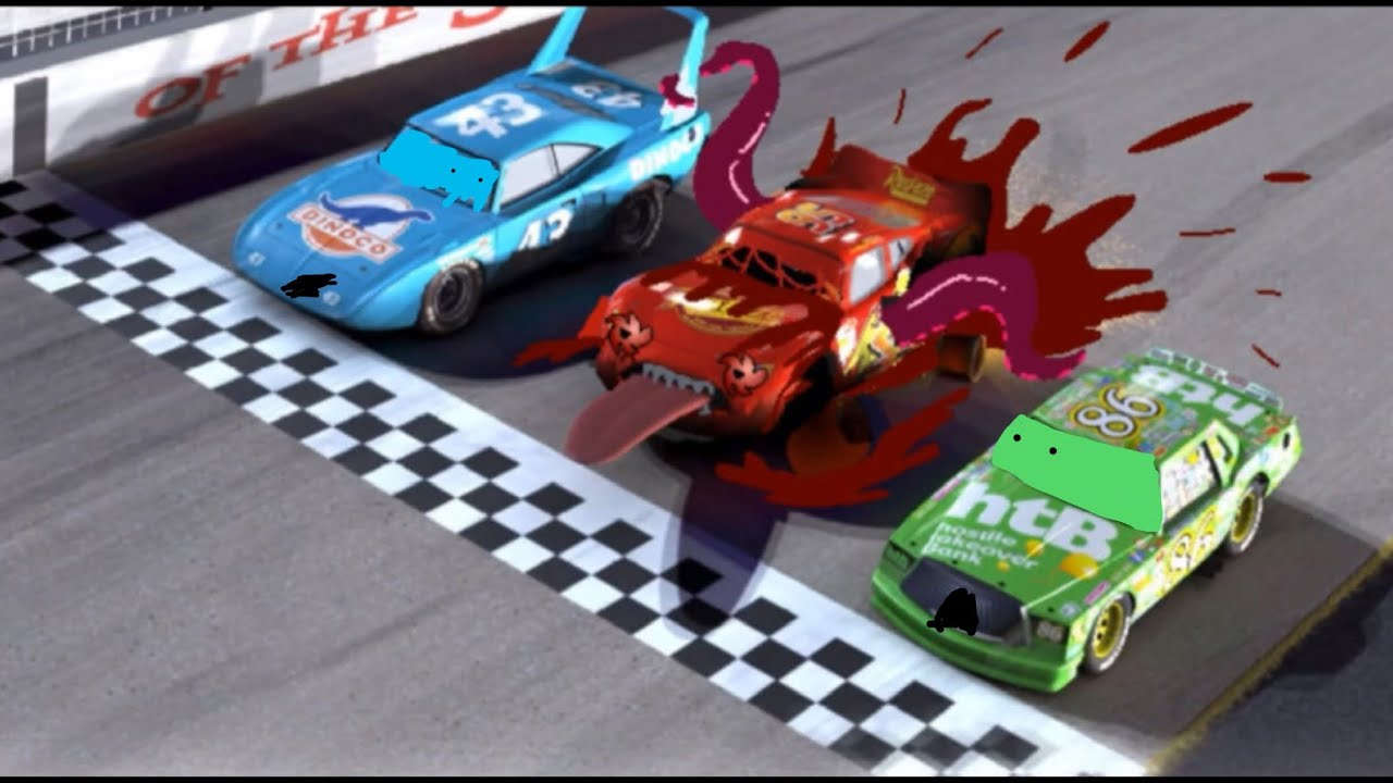 lightning mcqueen screaming 😱 - YouTube