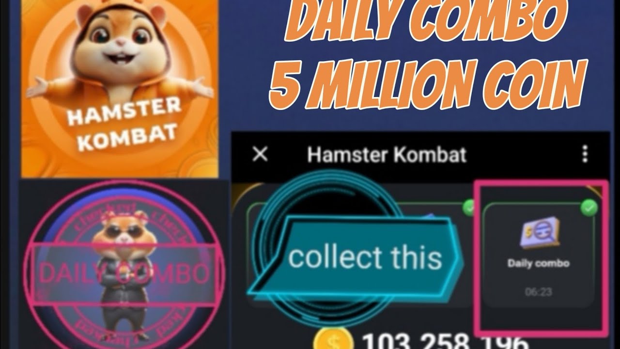 Today daily combo,25 June .HAMSTER KOMBAT COLLECT THE DAILY COMBO ...