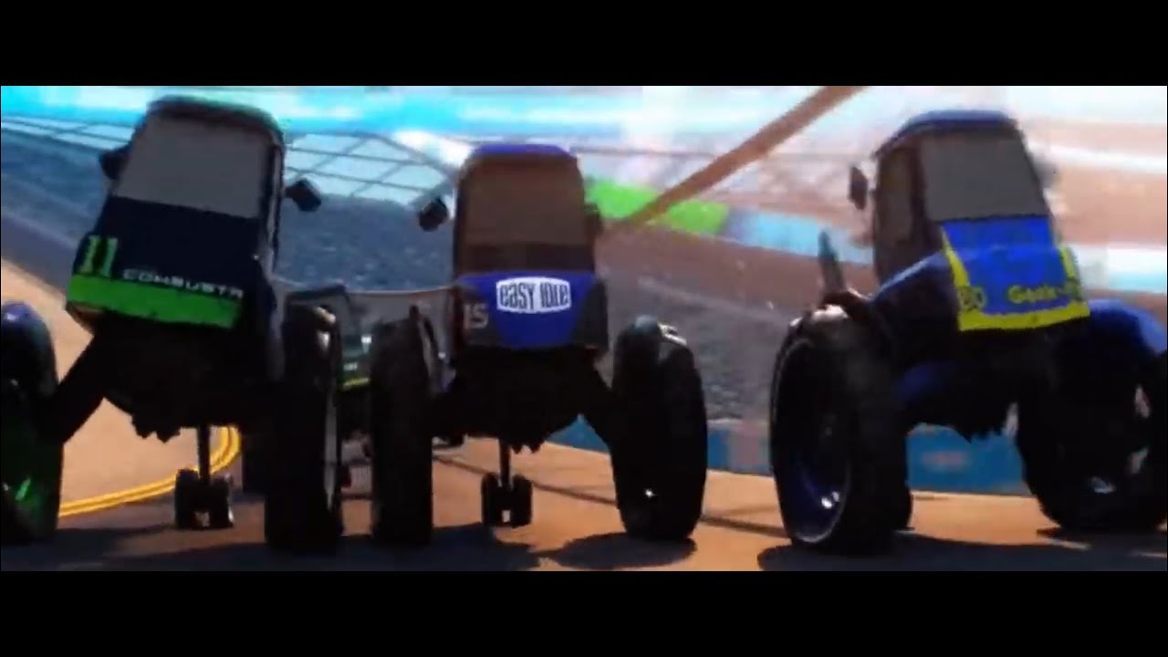 Next Gen Racers As Tractors - YouTube