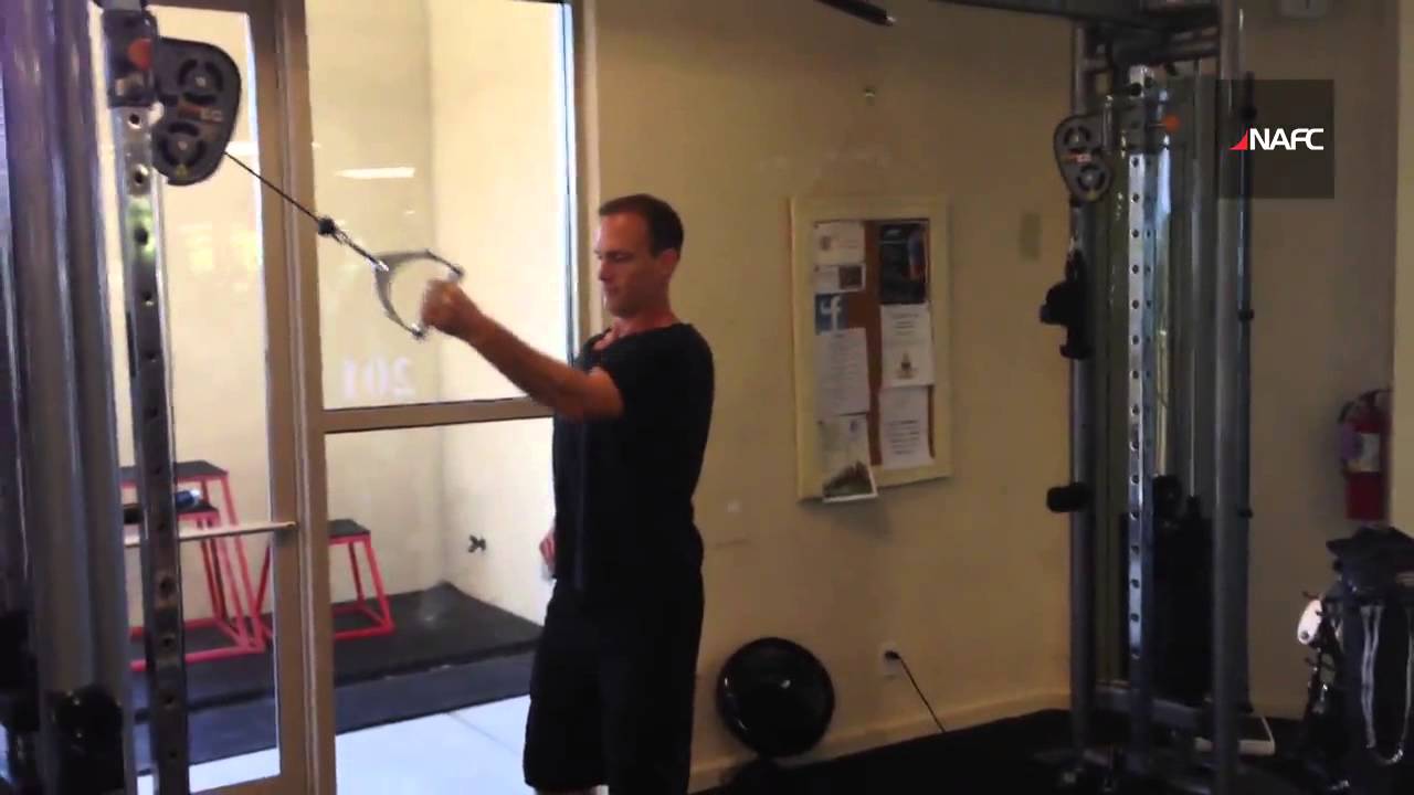 1 Arm Cable High Row - YouTube